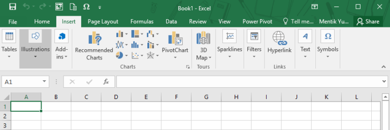 Bagian, Fungsi dan Pengertian Ribbon pada Microsoft Excel - Advernesia