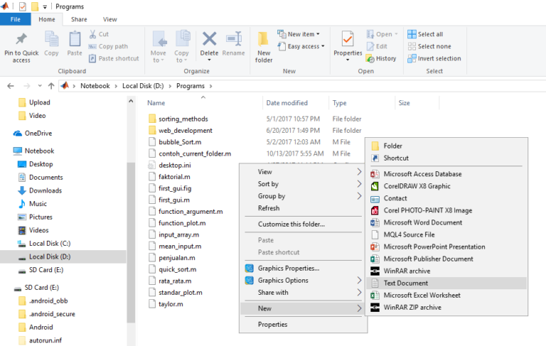Cara Menyimpan Output File MATLAB - Advernesia