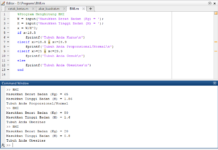 Fungsi If-end If-else-end if-elseif-else-end pada MATLAB - Advernesia