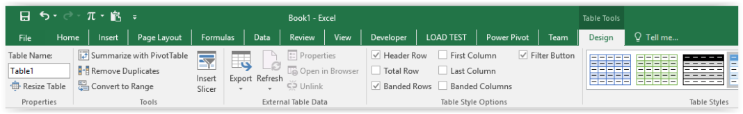 Cara Membuat Tabel di Excel dengan Table Tools dan Contohnya