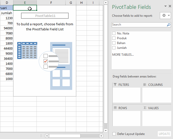 Pengertian, Cara Membuat, & Menggunakan Pivot Table di Excel + Contoh Pengertian, Cara Membuat, & Menggunakan Pivot Table di Excel + Contoh