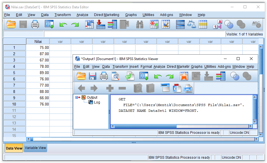 Cara Memasukkan dan Mengolah Data dengan SPSS - Advernesia Cara Memasukkan dan Mengolah Data dengan SPSS - Advernesia