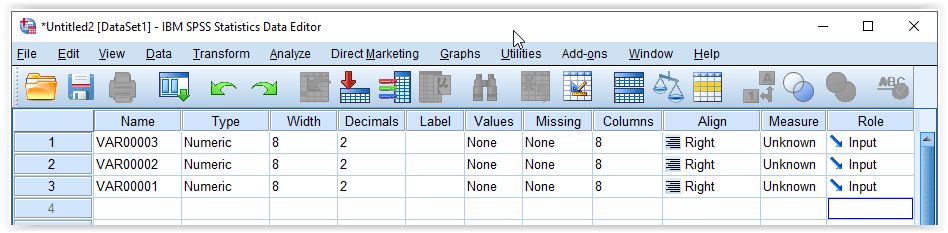 Variable View In SPSS And How To Create Variables MicrosoftExcel