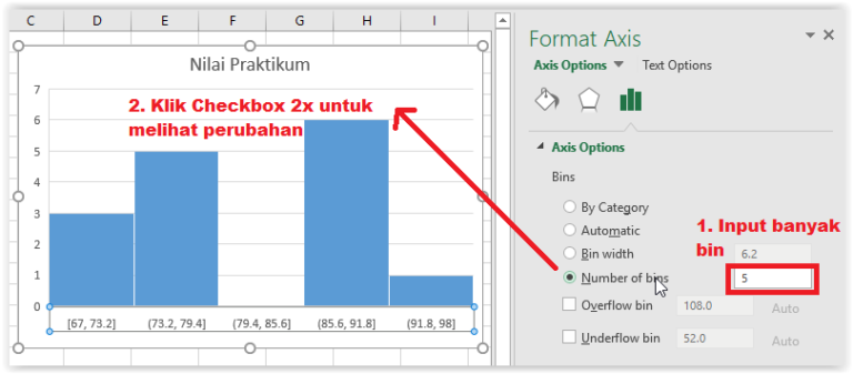 2 Jenis Histogram dan Cara Membuat Histogram di Excel