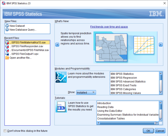 Bagian, Tampilan, dan Pengenalan SPSS - Advernesia