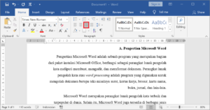 Alignment | Perataan Paragraf Align Left, Center, Right, & Justify di Word