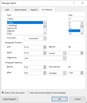 Line Spacing, Before, After | Cara Mengatur Spasi di Word - Advernesia