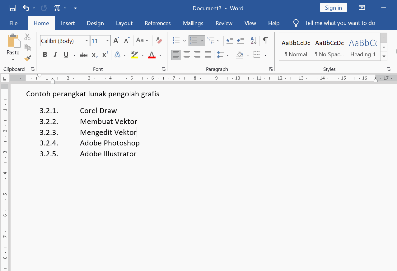 Bullets Numbering Multilevel List How To Create A List In Microsoft Word MicrosoftExcel