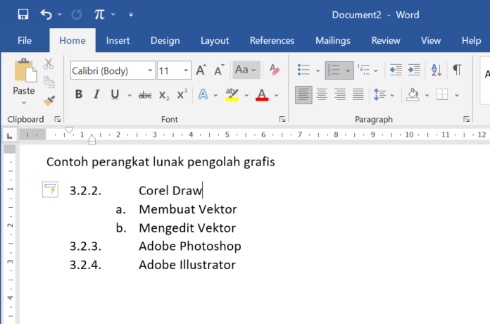 Bullets, Numbering, & Multilevel List | Cara Membuat List di Microsoft Word