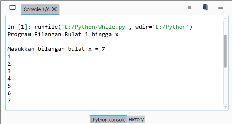 while Python | Perulangan while di Python dan Contohnya - Advernesia