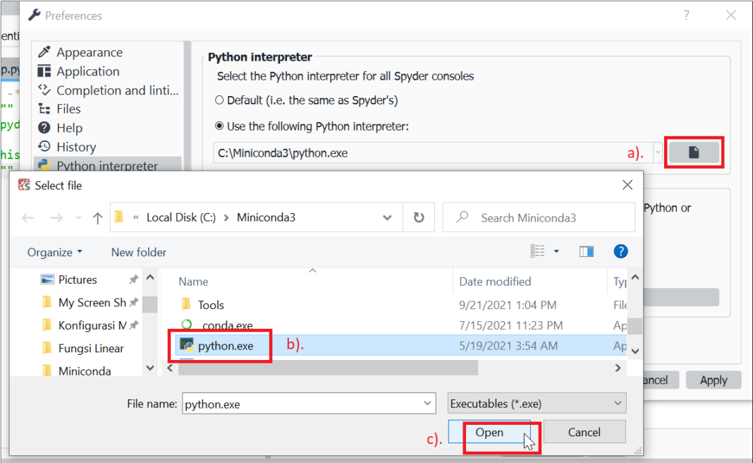 Cara Konfigurasi Conda di Spyder IDE - Advernesia