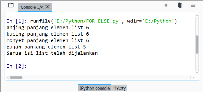 for Python | Perulangan for pada Python dan Contohnya - Advernesia